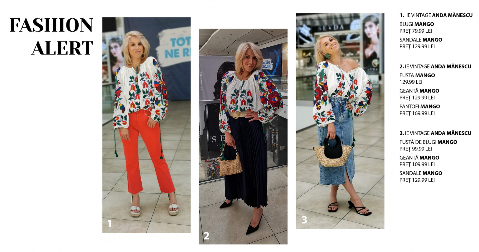 Fashion Alert! IA romaneasca stilizata - AFI Ploiesti